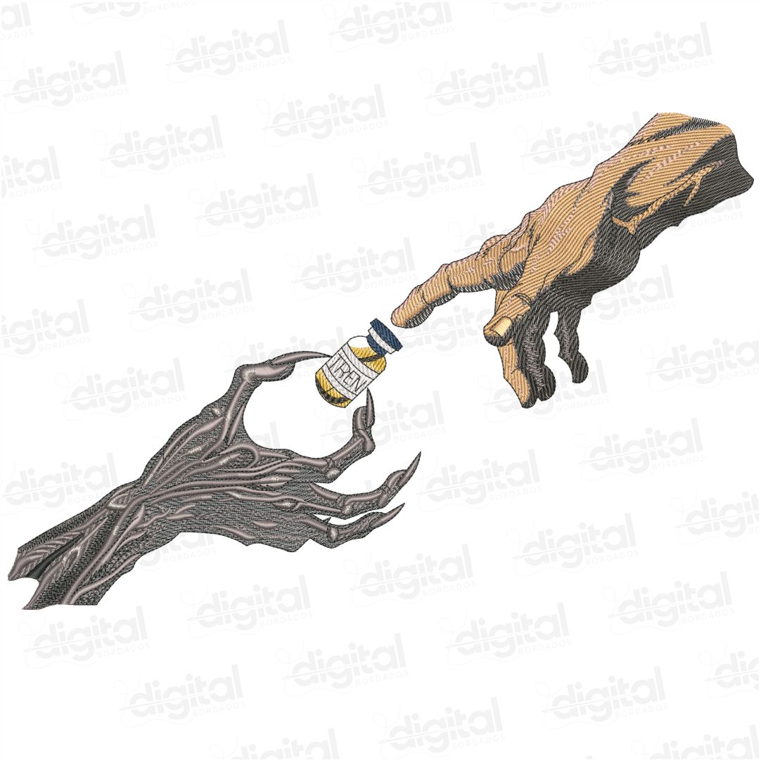 Matriz Bordado Goku e Freeza - Digital Bordados